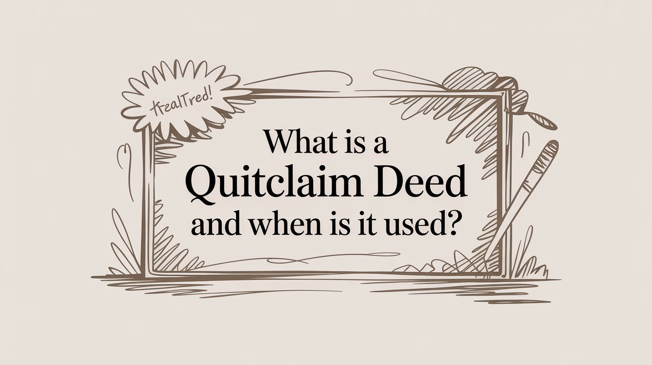 What Is a Quitclaim Deed and When Is It Used? – Dollar Land Store